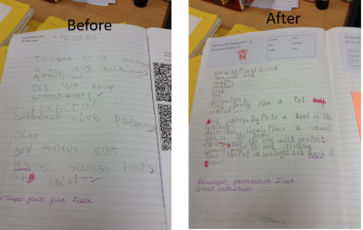 Wednesbury Oak Academy - Kinetic Letters Handwriting